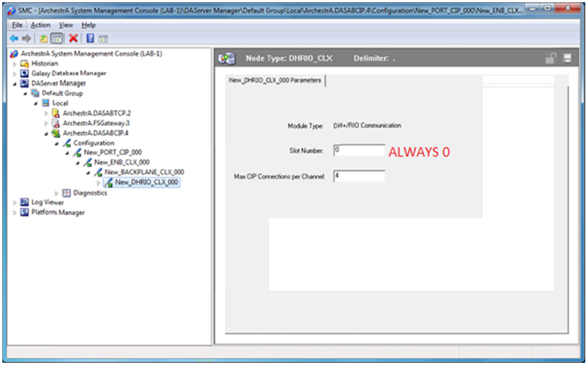 Access SLC500 software PLC5 using WonderWare DASABCIP