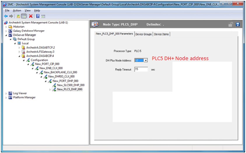 Access SLC500 software PLC5 using WonderWare DASABCIP