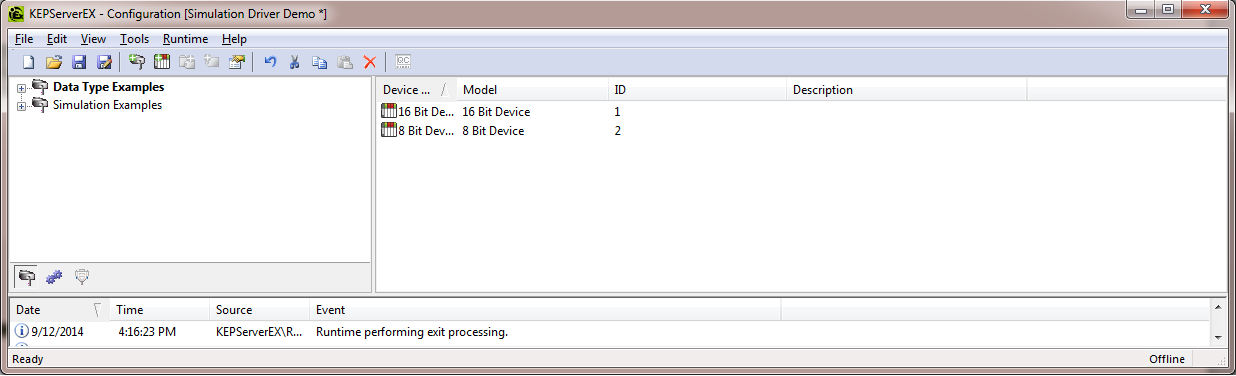 Access Allen Bradley PLC software from Kepware ServerEX.