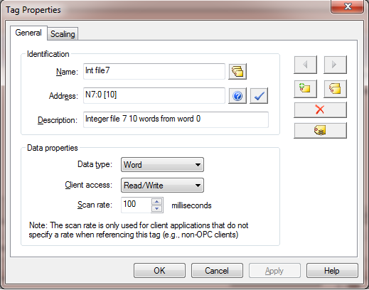 Access Allen Bradley PLC software from Kepware ServerEX.